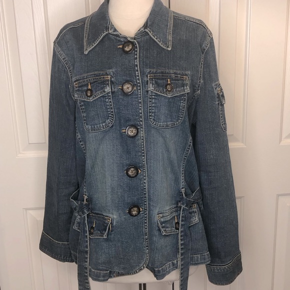 Mossimo Supply Co. | Jackets & Coats | Mossimo Stretch Denim Jacket ...